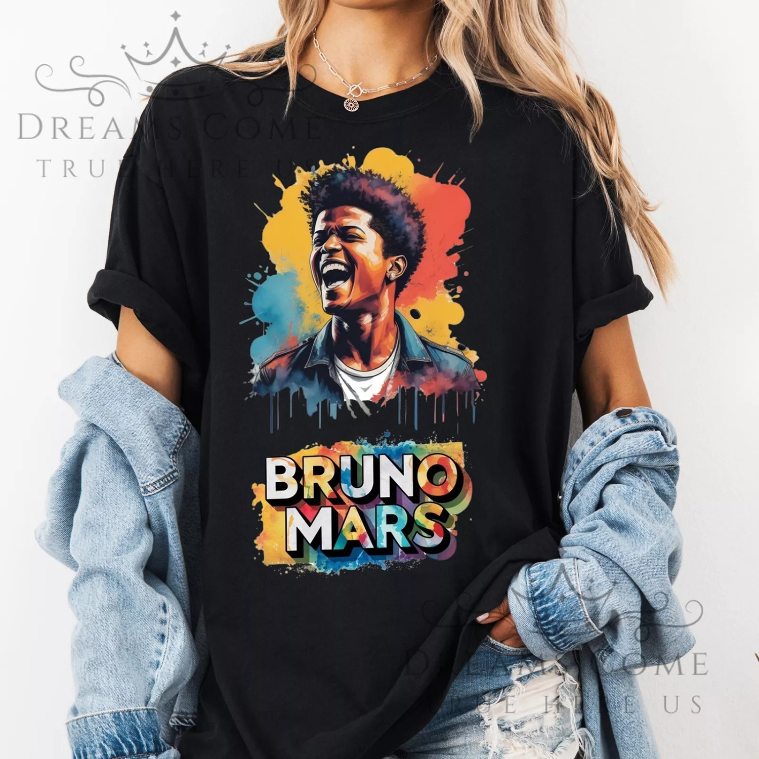 Bruno Mars Shirt Bruno Mars Merch T-Shirt Music Shirt Shirt For Bruno ...