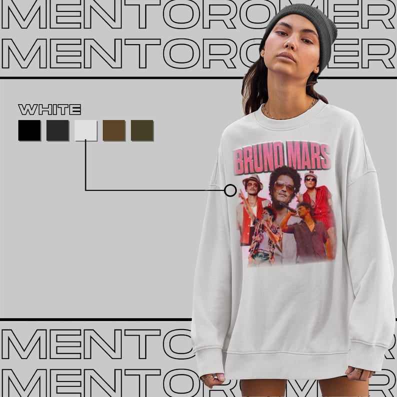 Bruno Mars T-Shirt, Vintage Bruno Mars Fan Shirt, Bruno Mars Bootleg ...