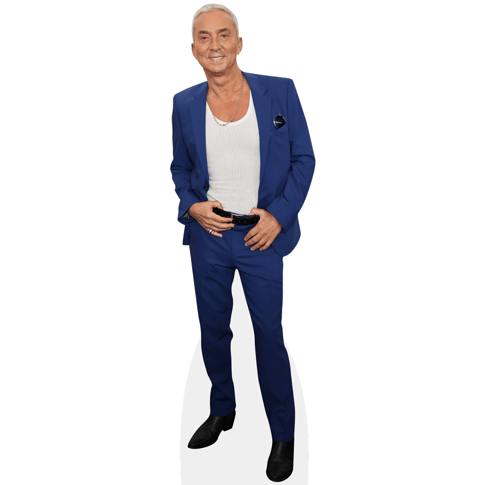 Bruno Tonioli (Blue Suit) Life Size Cutout. Standee. - Walmart.com