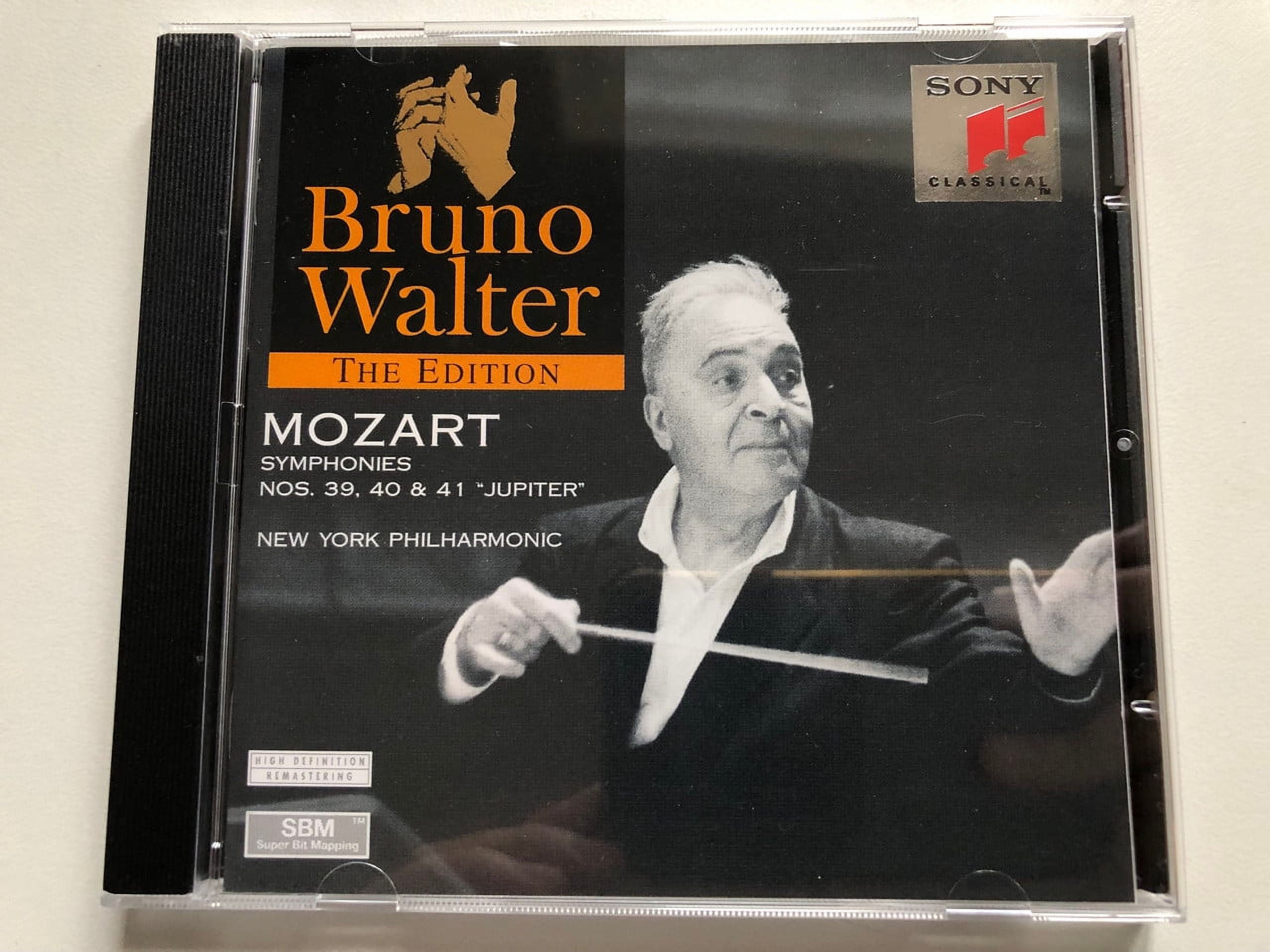 Bruno Walter - Mozart: Symphonies Nos. 39, 40, & 41 “Jupiter” - New York Philharmonic / Bruno ...