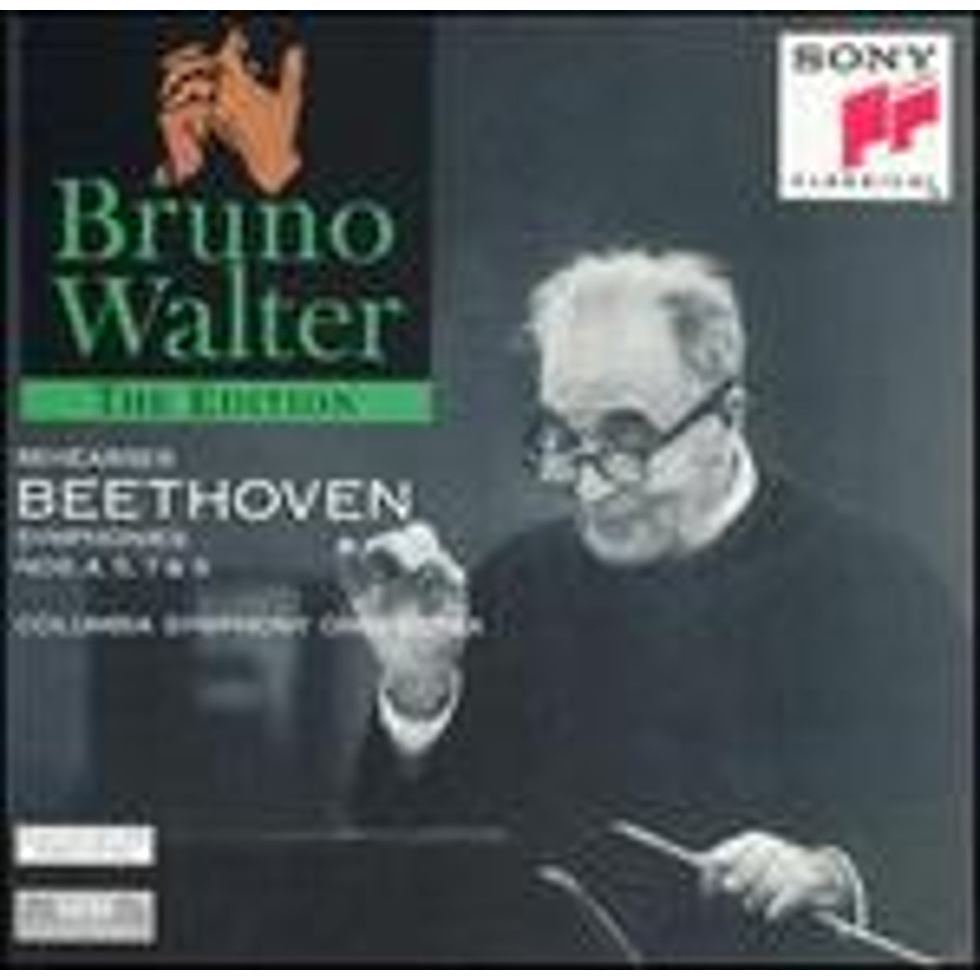 Bruno Walter Rehearses Beethoven Symphonies Nos. 4, 5, 7 & 9 (CD) by Columbia Symphony Orchestra ...