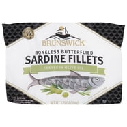 BRUNSWICK High Protein Boneless Kippered Herring Fillet Seafood Snacks ...