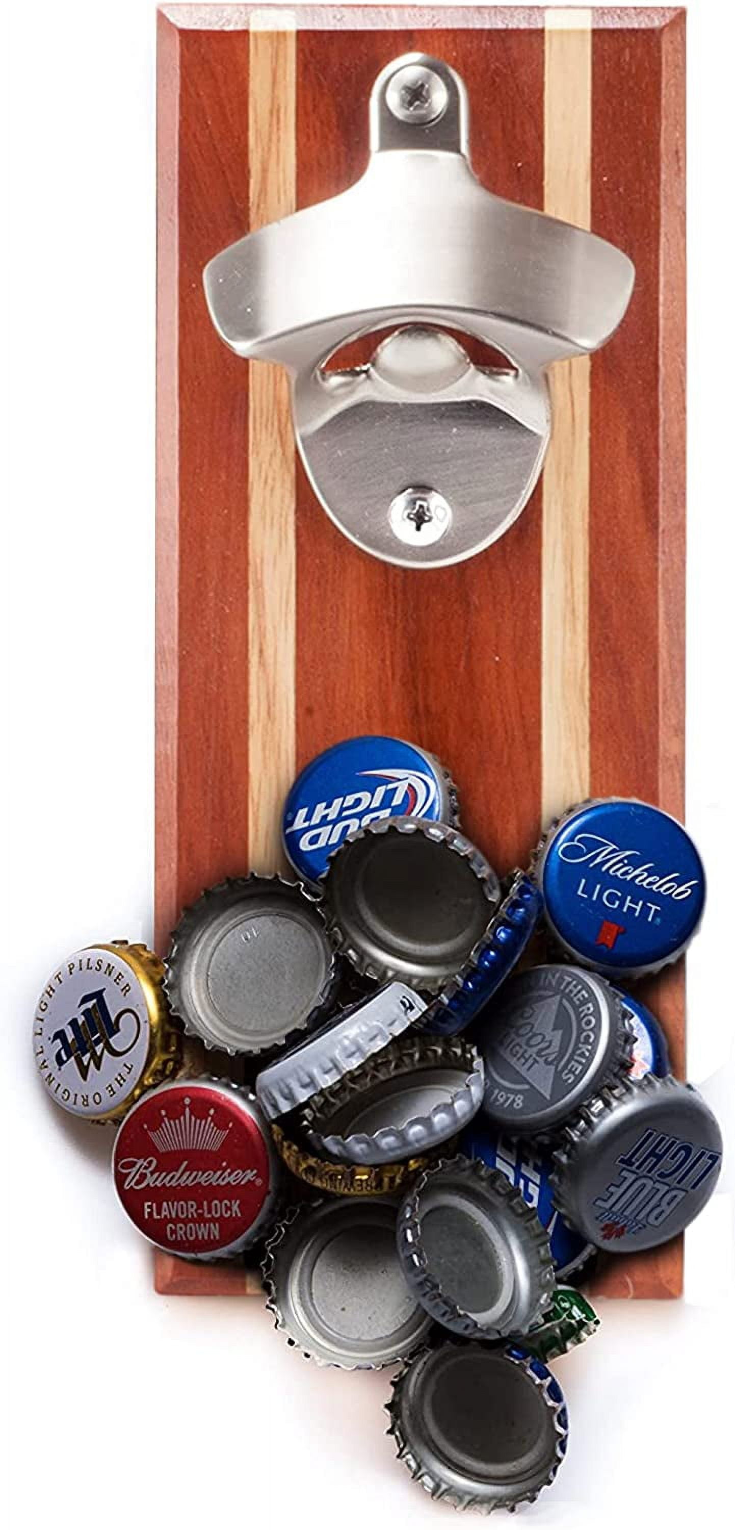 Bruntmor Capmags Strong Magnetic Wzinc Alloy Beer Opener Cap Catcher ...