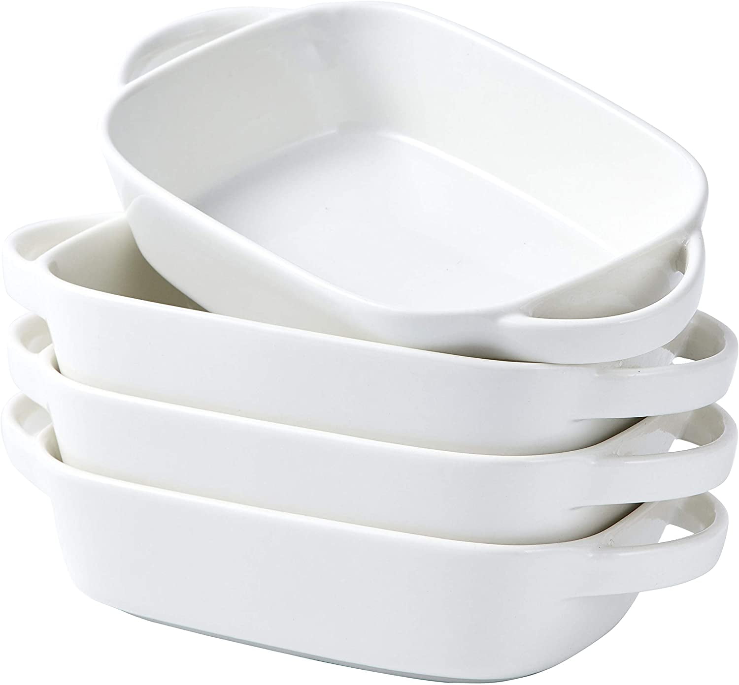 Bruntmor Ceramic Baking Pan, Rectangular Bakeware Dish for Pasta ...