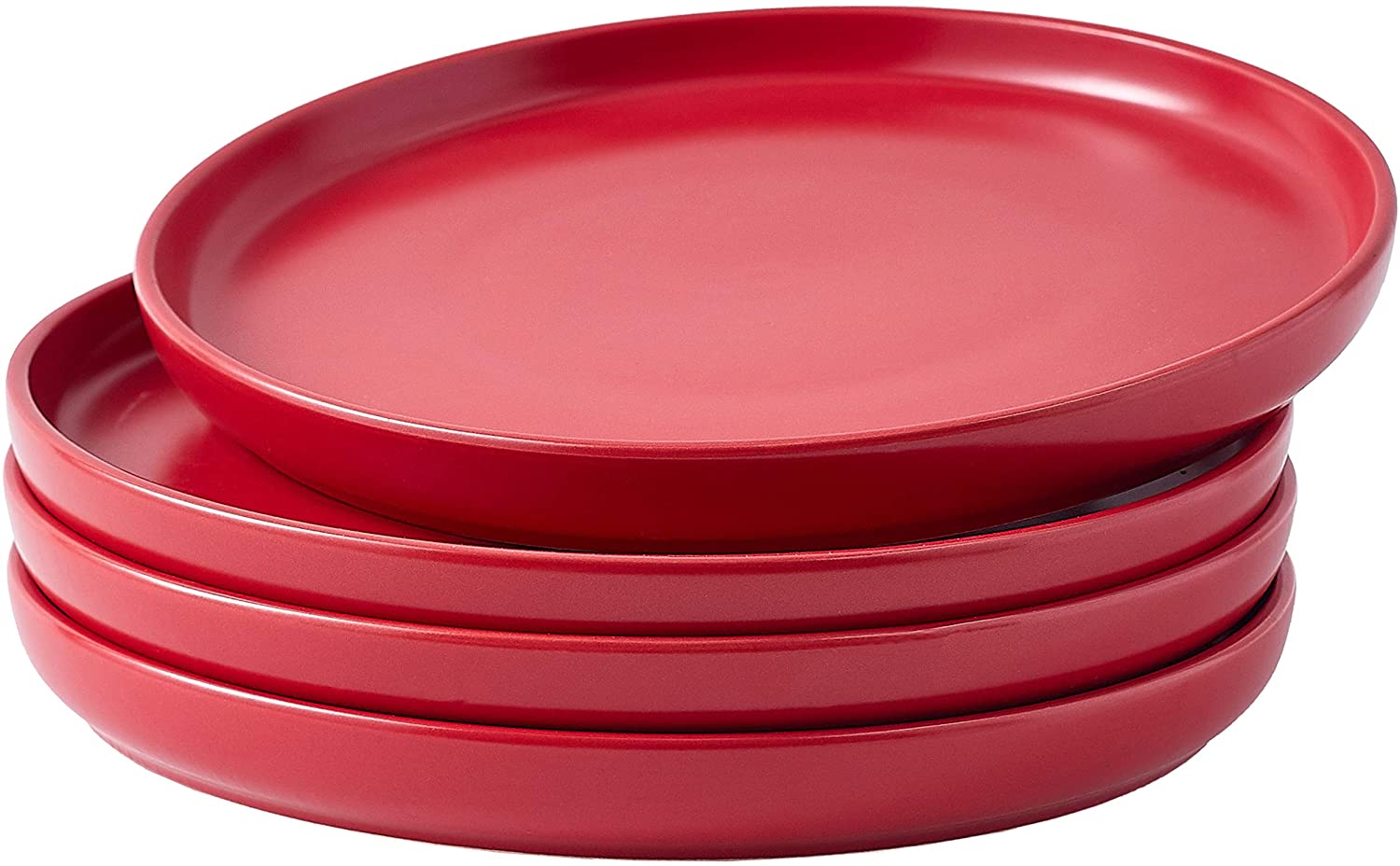 10 Strawberry Street 10.5" Catering Round Ceramic Dinner Plate, Set of ...