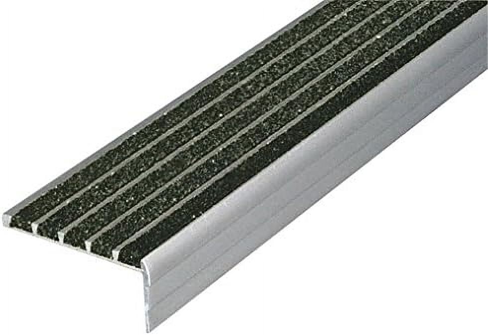 Brush - 132BLA4 - Black, Extruded Aluminum Stair Nosing, Installation ...
