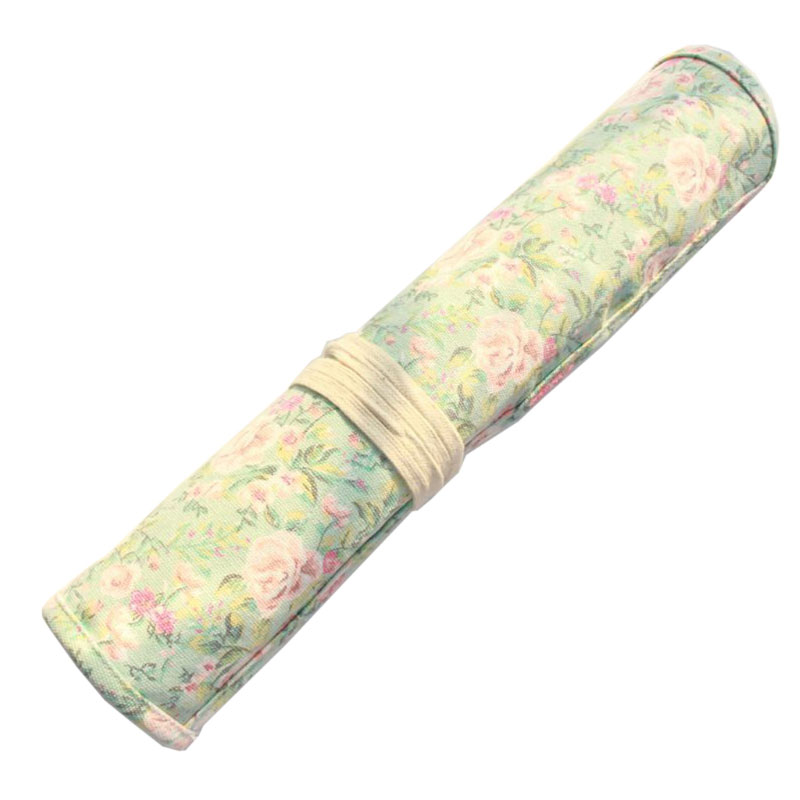 Brush Bag Artist Watercolor Draw Pen Oil Paint Roll Up Canvas Cases ...