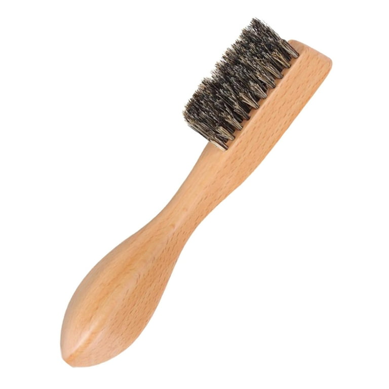Brush Beard Hair Comb Wood Bristle Mustache Shaving Bristles Firm Moustache Men Grooming Facial Stiff Straightener Kit Walmart