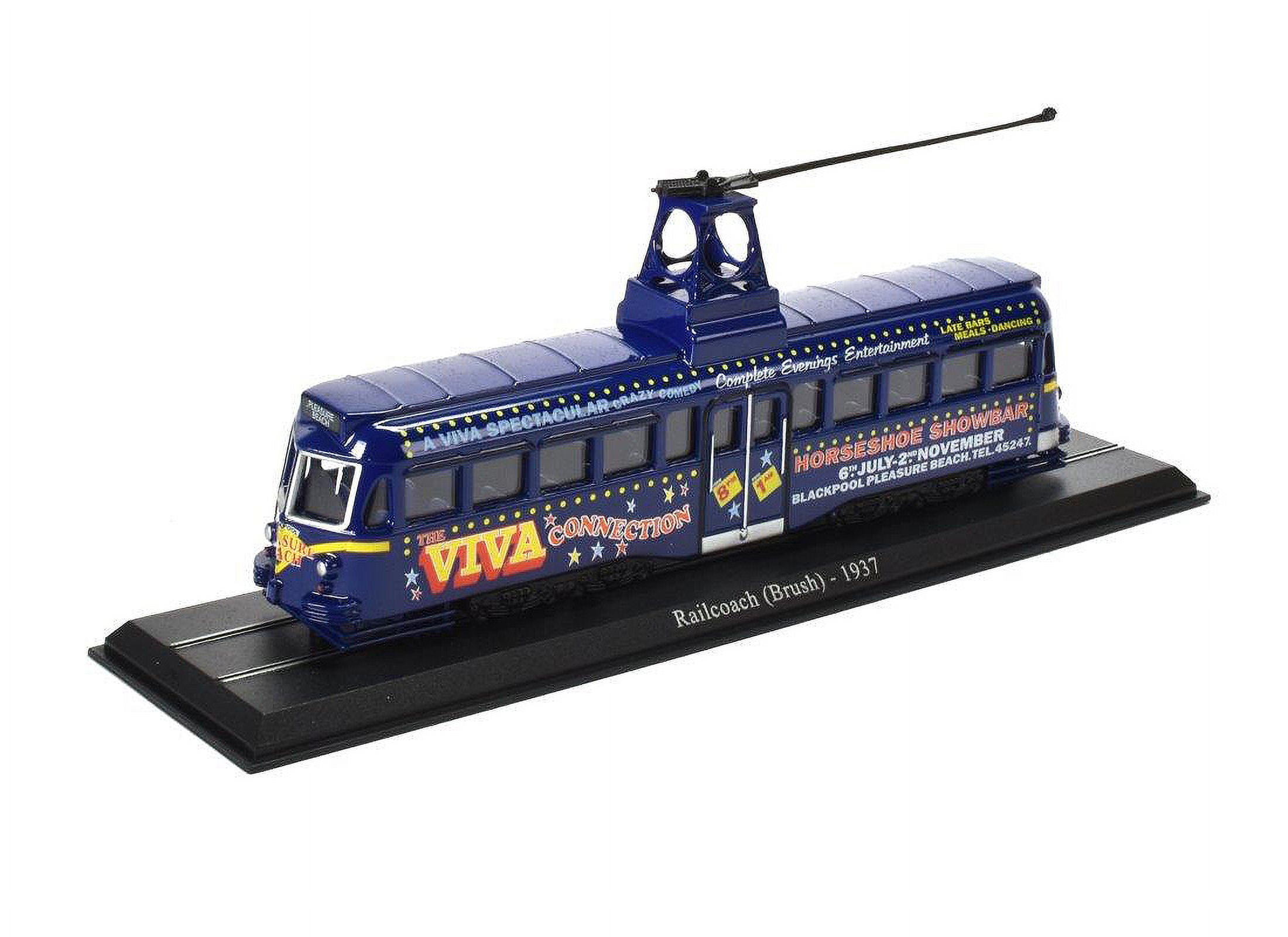 Brush Blackpool (Viva 1937) 1:76 scale Diecast Model Tram in Blue by Ex ...