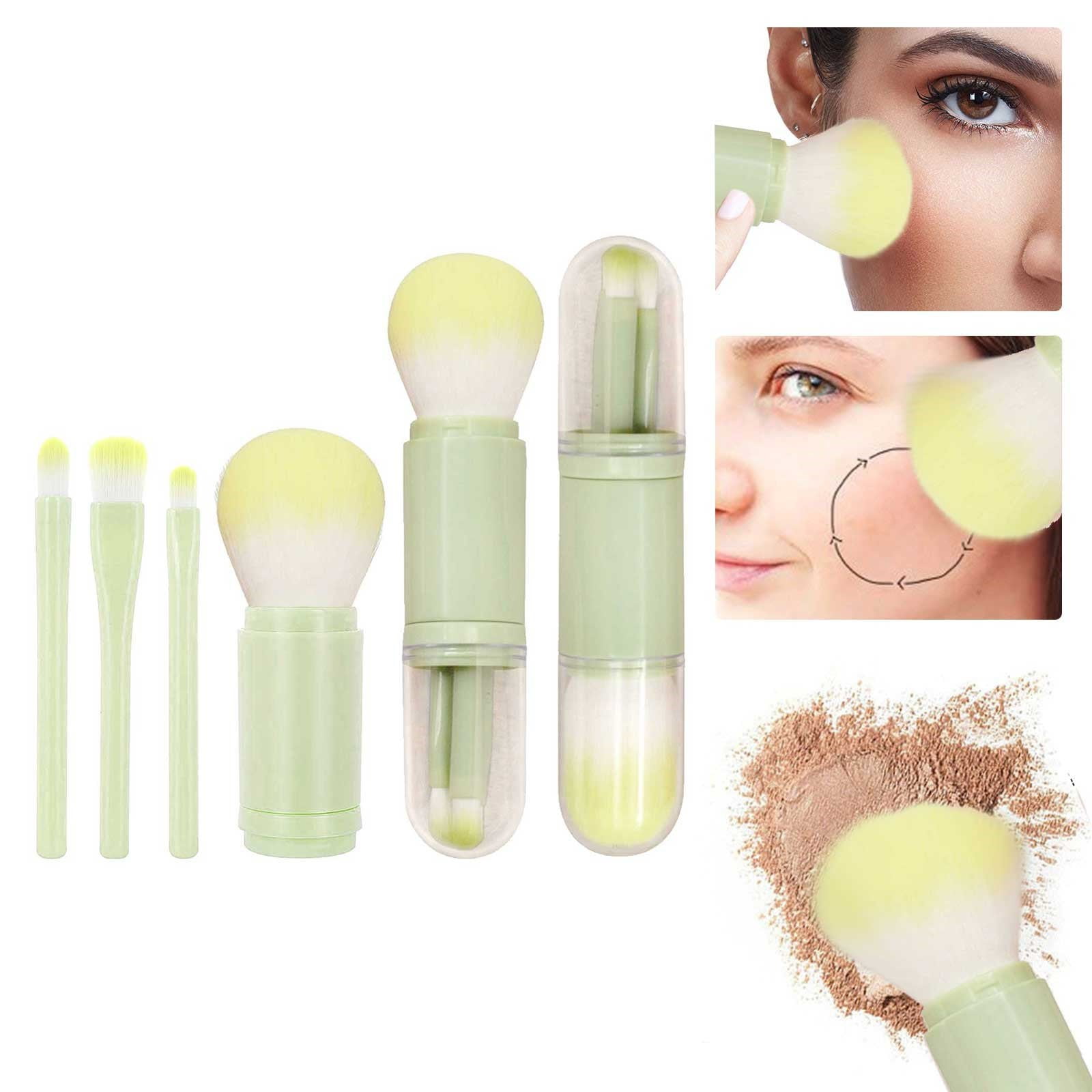 Brush Brush With Four In One Makeup Double Ended Makeup Mini ... Brush Brush With Four In One Makeup Double Ended Makeup Mini ...