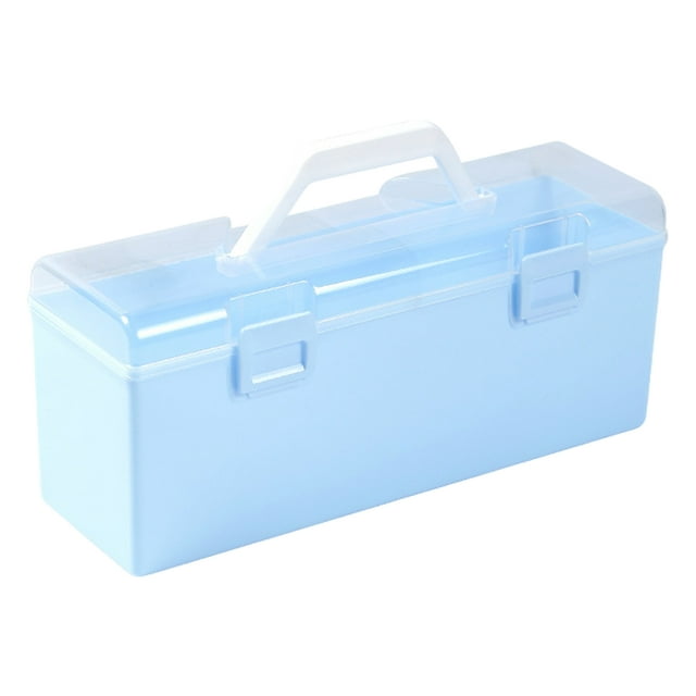 Brush Case Portable Long Paint Brush Storage Box Large Capacity Paint ...