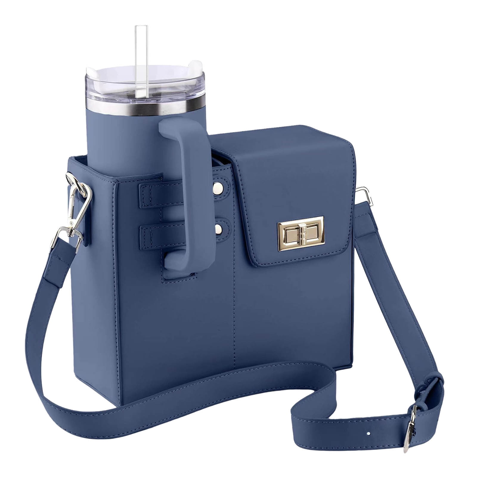 Portable Water Bottle Bag,Crossbody Hydration Storage,Adjustable ...