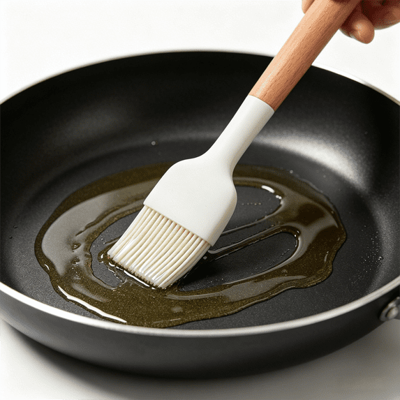 Brush For The Kitchen Ensuring Even Application Of And Grease Making ...