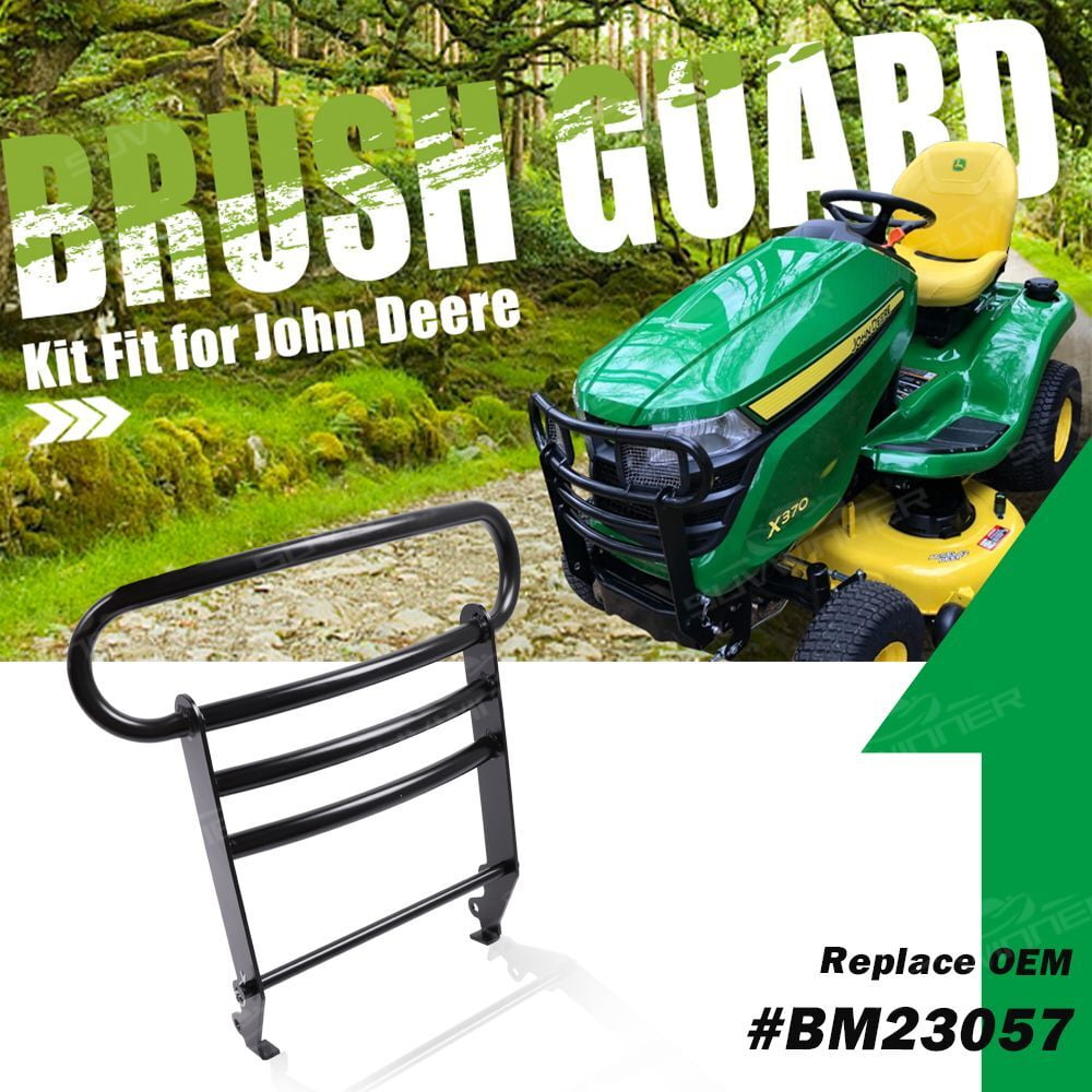 Brush Guard Bumper Kit For John Deere Tractors X300 X500 Lawn Tractors ...
