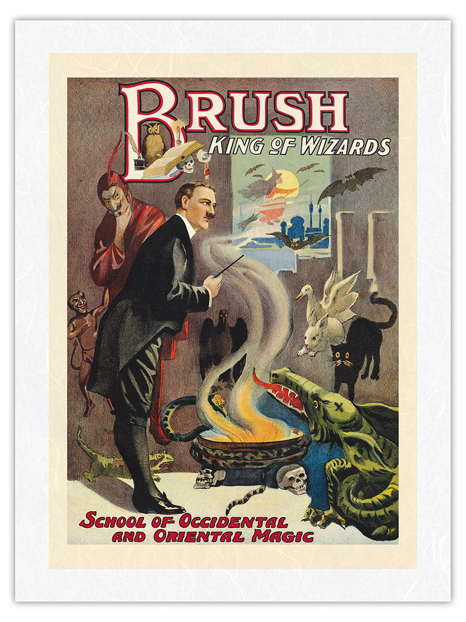 Brush King of Wizards - School of Occidental and Oriental Magic ...