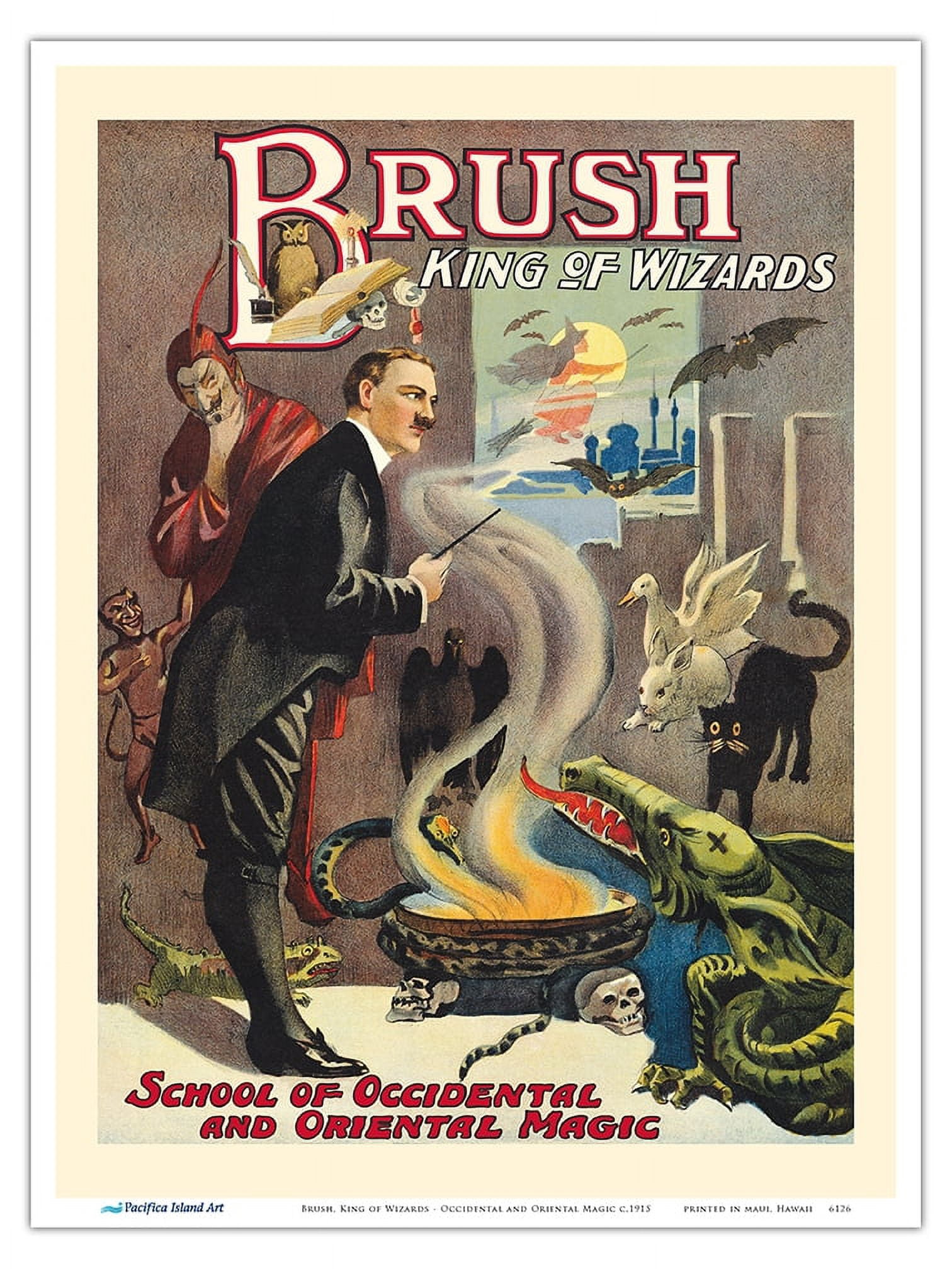 Brush King of Wizards - School of Occidental and Oriental Magic ...