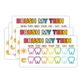 Brush My Teeth Reward Cards Tooth Brush Cards for Kids Behavior Finish ...