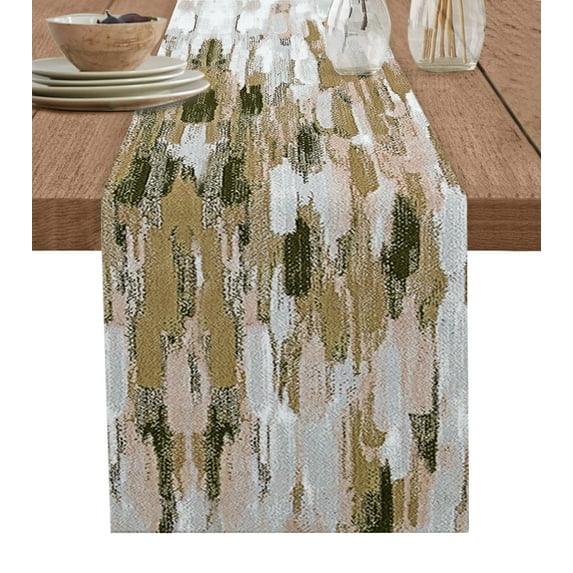 Brush Nostalgic Line Overlay Table Runner ration Home r Dinner Table ...