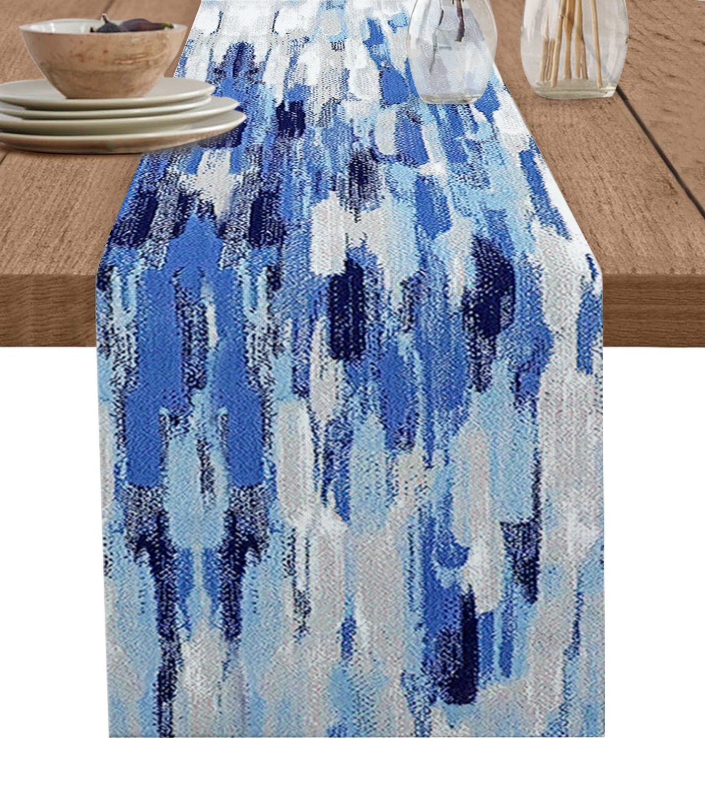 Brush Nostalgic Lines Table Runner ration Home r Dinner Table ration ...