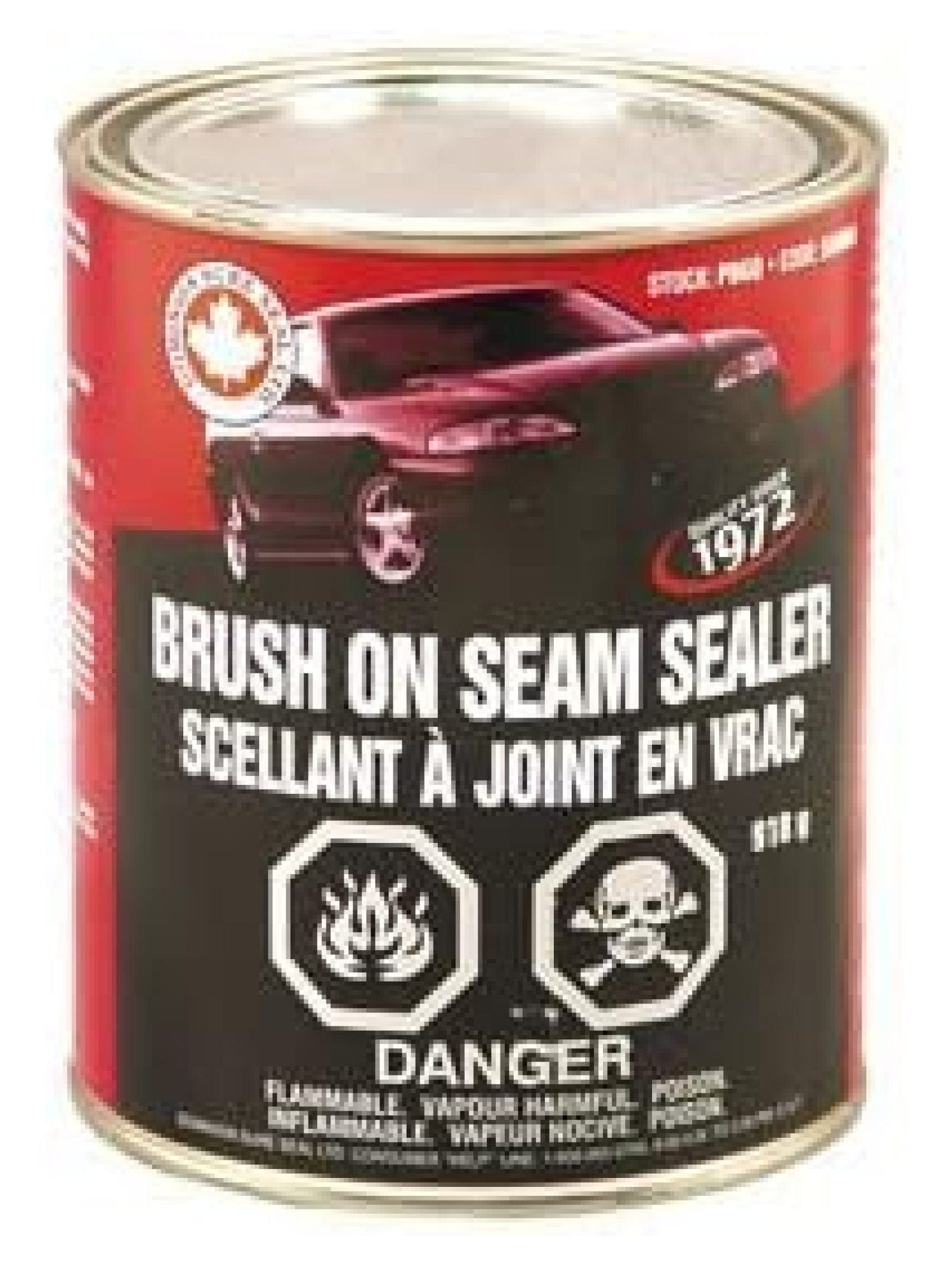 Brush-On Seam Sealer - Waterproof Sealant Caulk for Automotive & Fabric ...