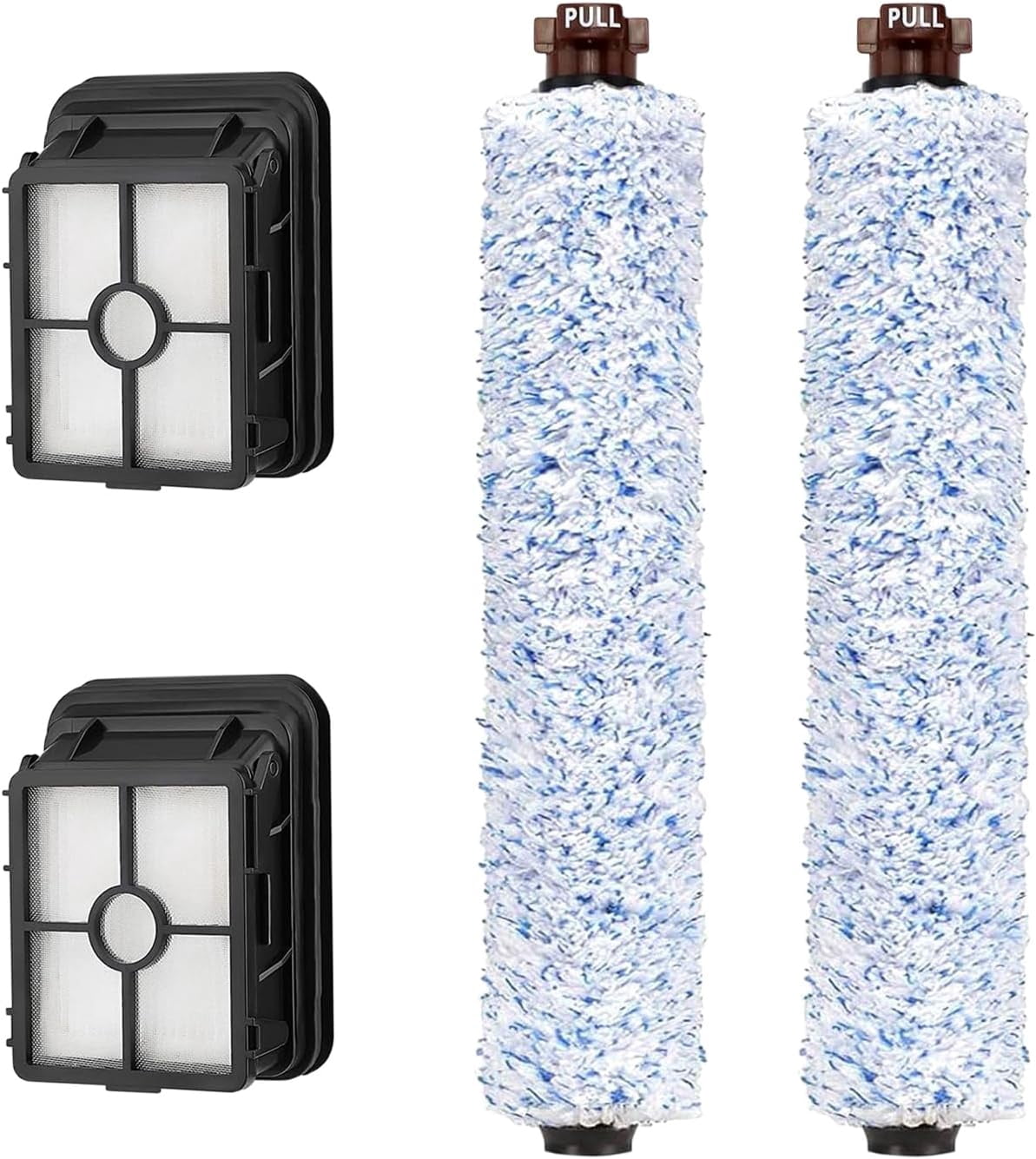 Brush Roll Filters Replacement Parts for Bissell CrossWave 1785 2306A ...
