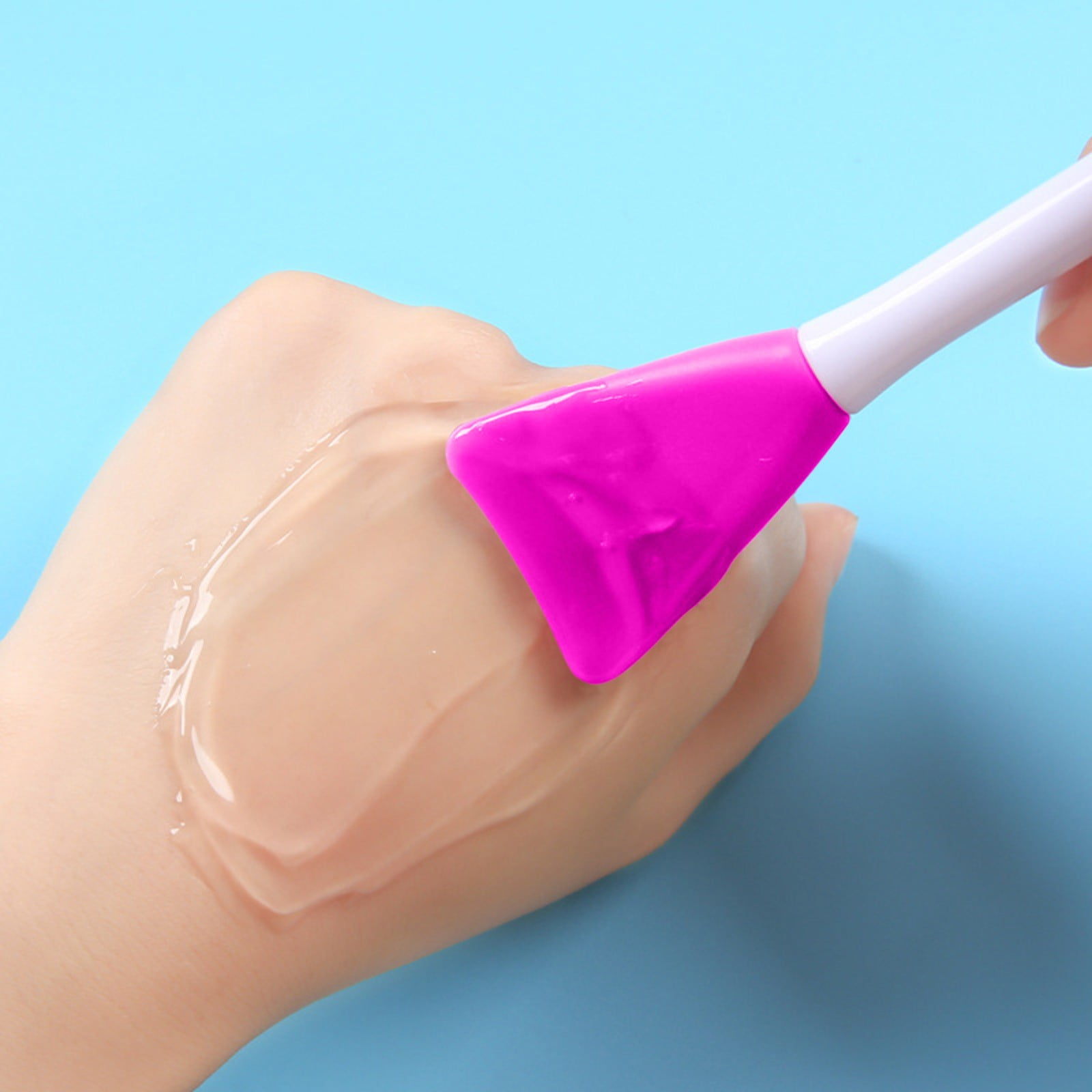 Brush - Silicone Applicator Brush Mud Clay Diy Mascara Modeling Brushes Diy Spatula Mixing Mud ...