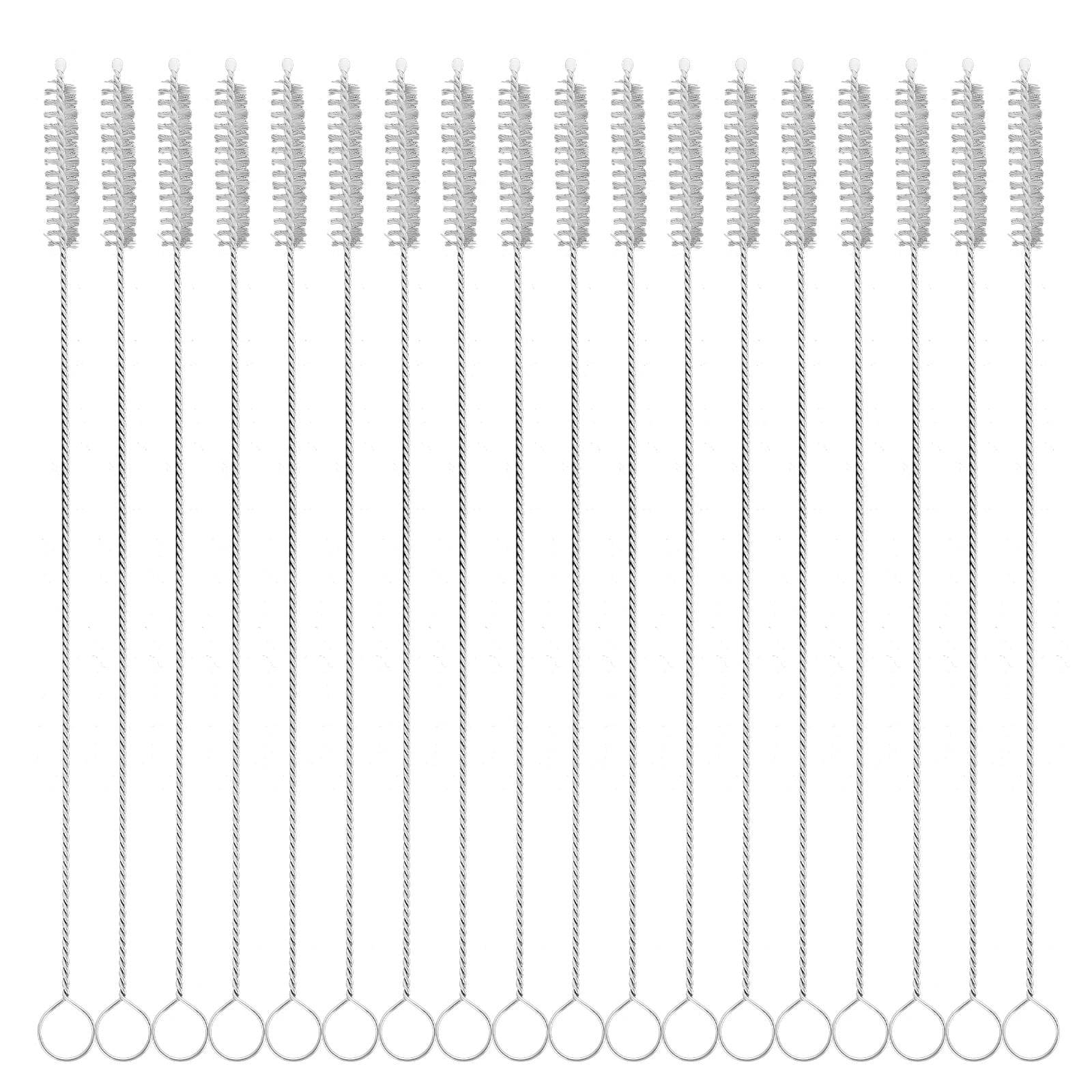 Brush Straw Cleaner Cleaning Pipe Bottle Nylon Long Scrub Straws ...