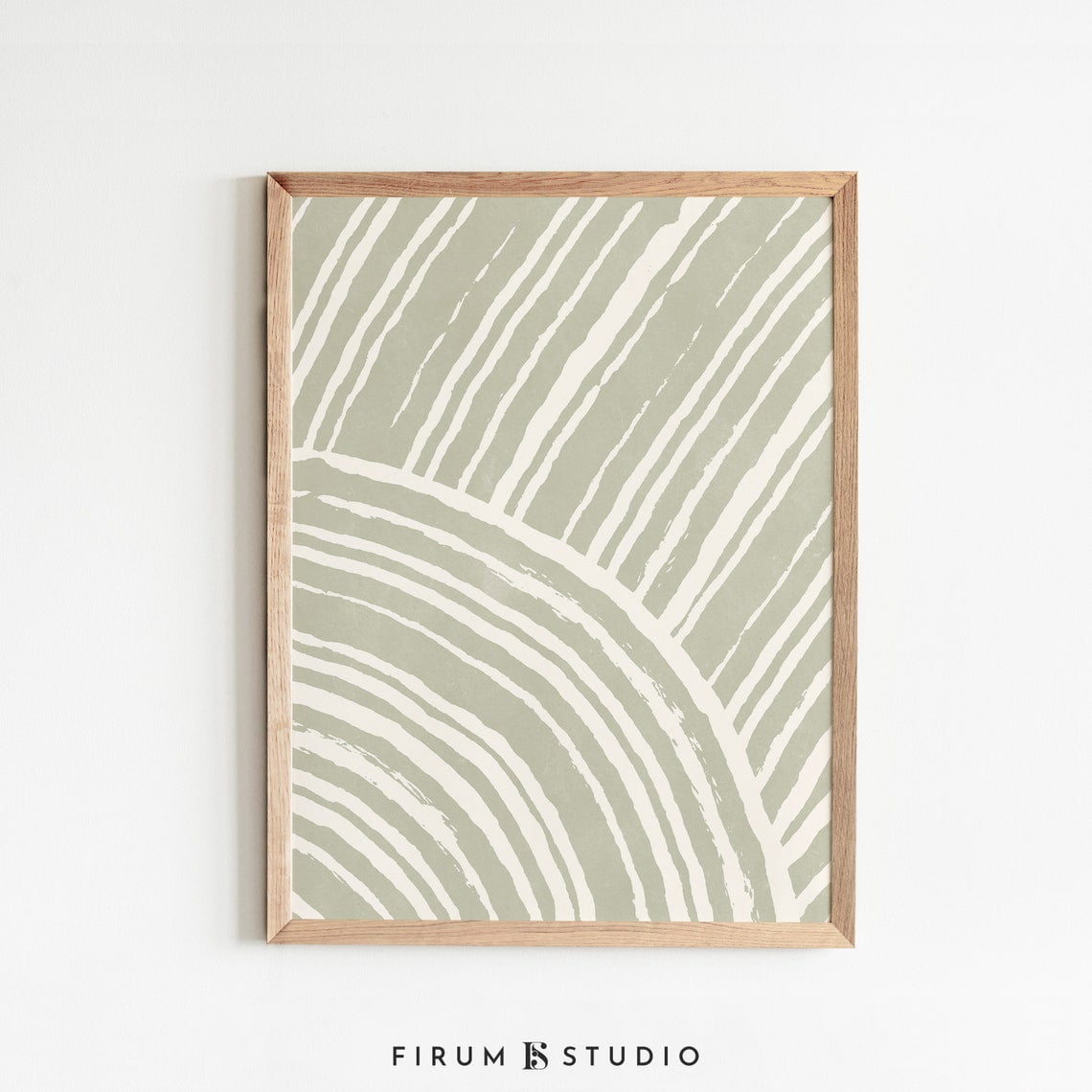 Brush Strokes Art, Sage Green Decor, Digital Print, Sage Green ...