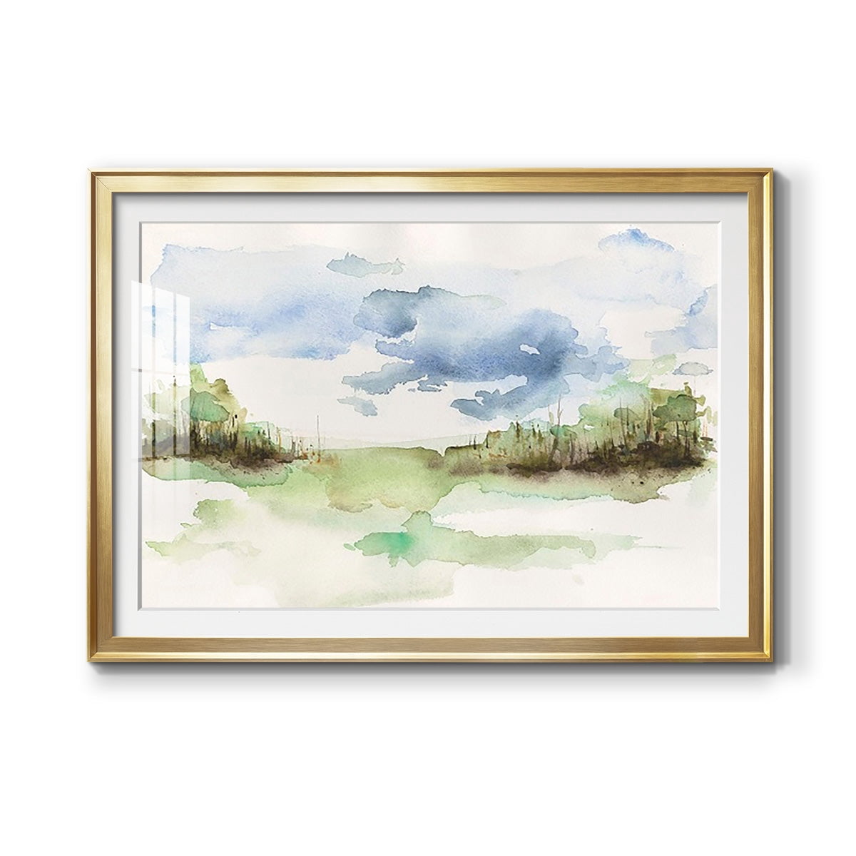 Brush Thickets I Premium Framed Print - Ready to Hang - Walmart.com