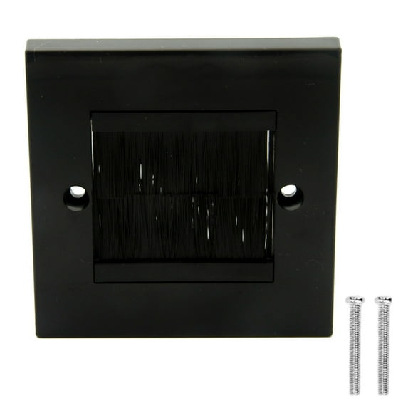 Brush Wall Plate Cable Pass Through Wire Hider for Cable Management ...