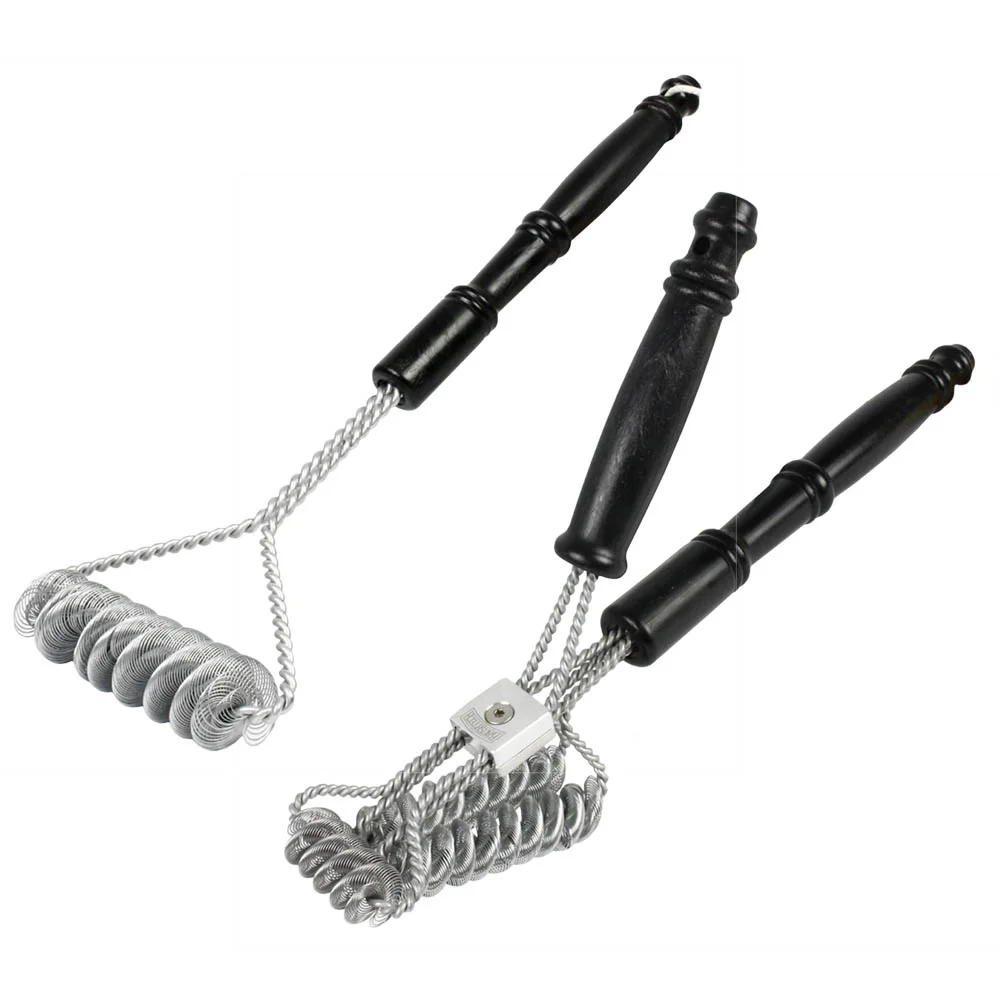 BrushTech 16" Quad Spring and Tactical BBQ Bristle Free Grill Brush Kit ...