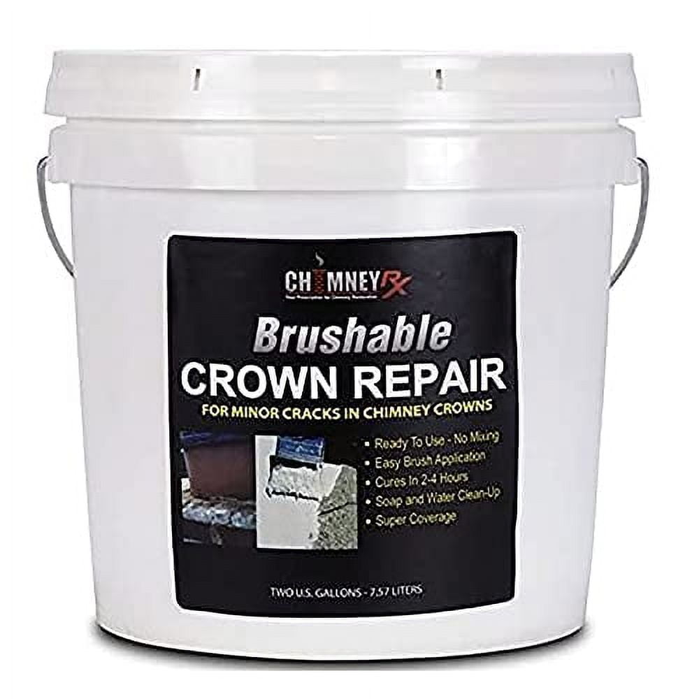 Brushable Chimney Crown Repair, 2 Gallon - Walmart.com