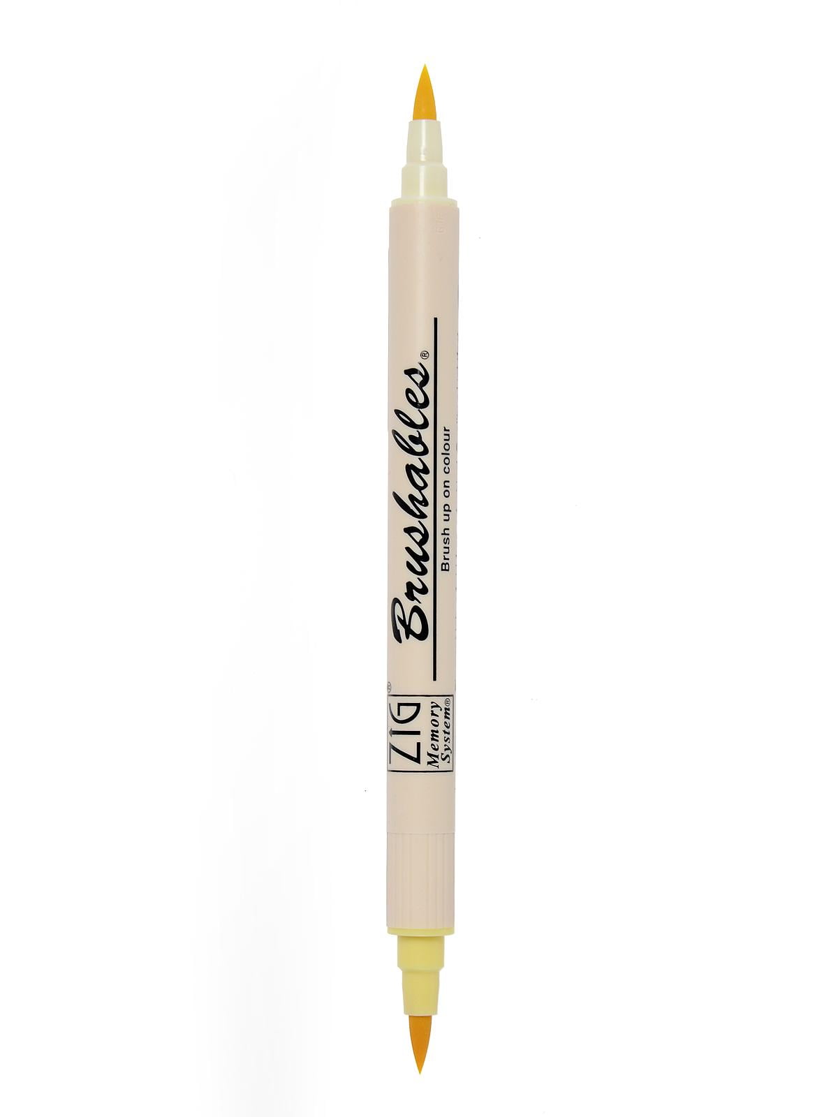 Brushables Twin Tip Markers butter (pack of 6) - Walmart.com