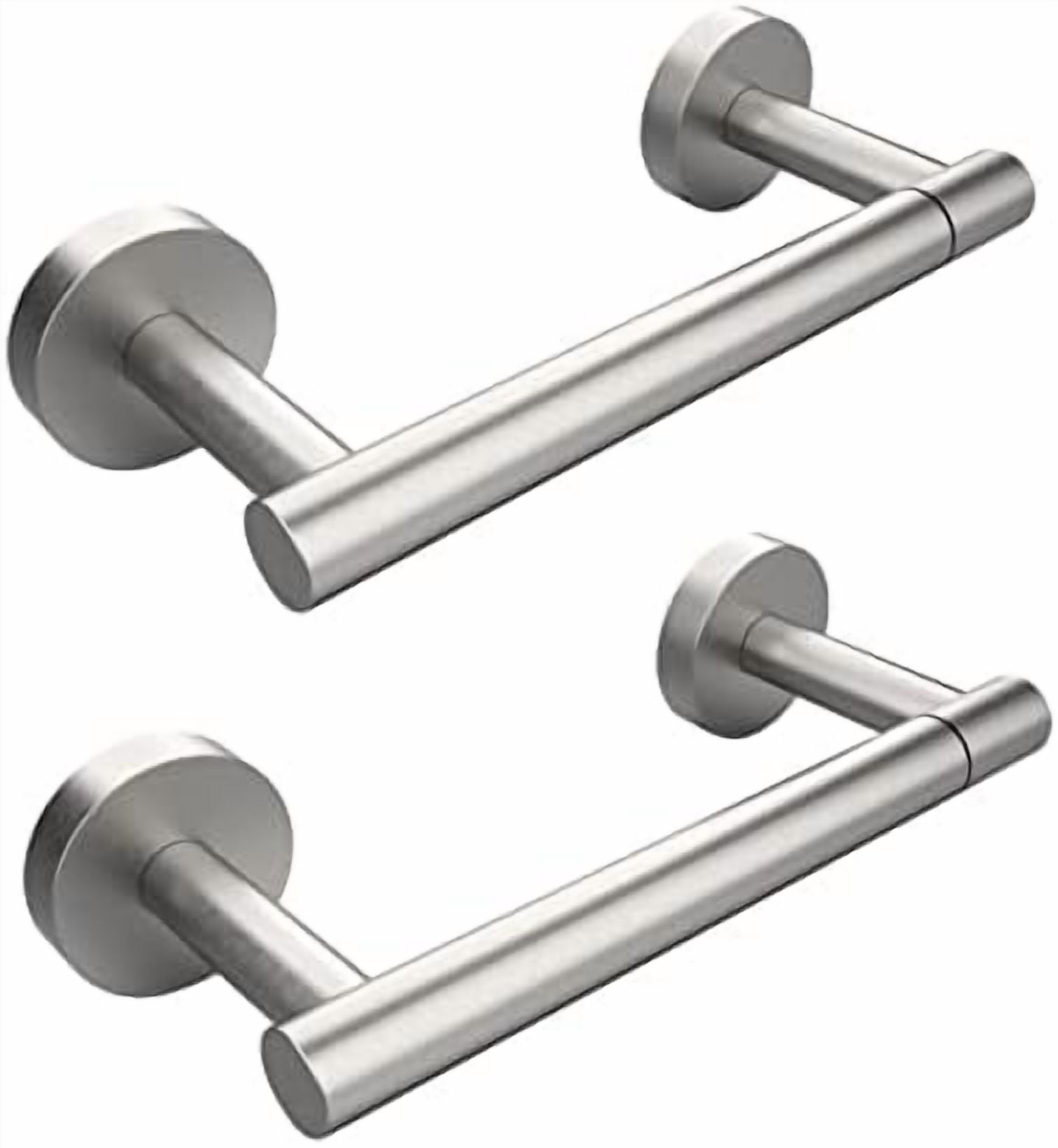 Brushed 2 Pack Toilet Paper Holder SUS304 Stainless Steel Double Post ...