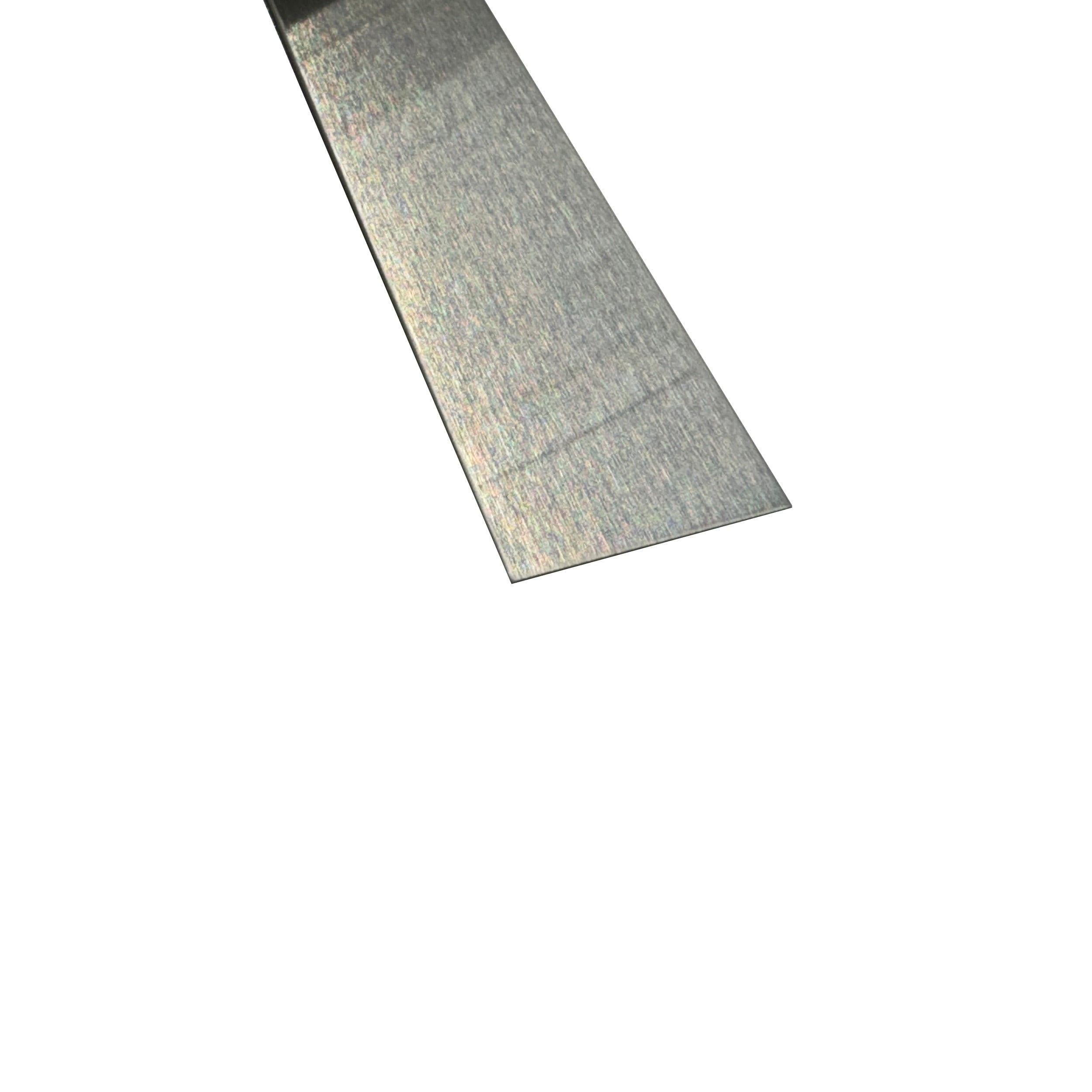 Brushed 304 Stainless Steel Gap Filler Finishing Trim Strip, 20ga, 30in ...