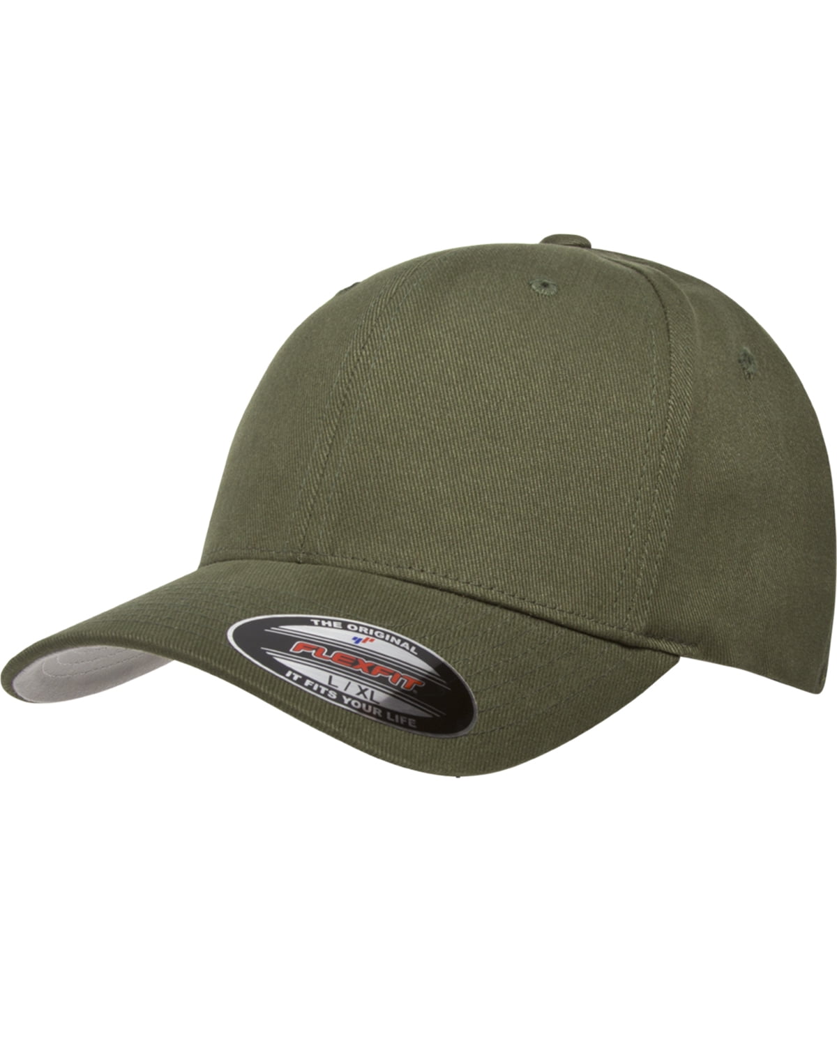 Brushed 6-Panel Cap , 6377 , PINE , Small/Medium - Walmart.com