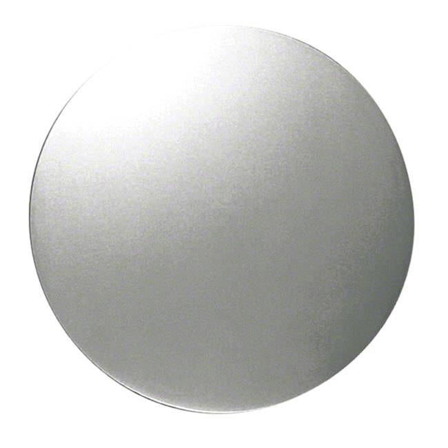 Brushed Aluminum Finish Center Caps, Hub Caps, Set of 4 - Walmart.com