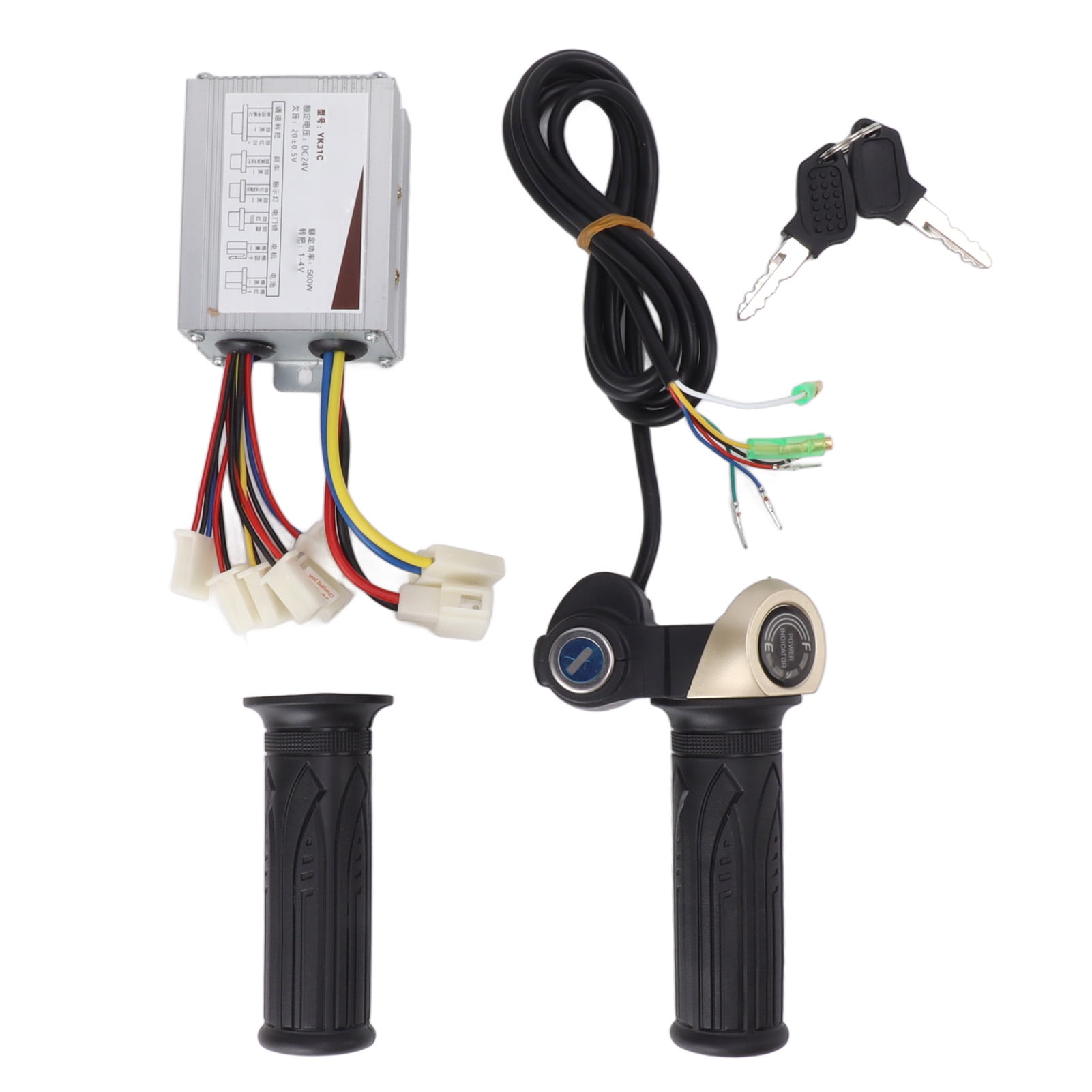 Brushed Controller 24V 500W Bike Motor Speed Controller with 24V ...