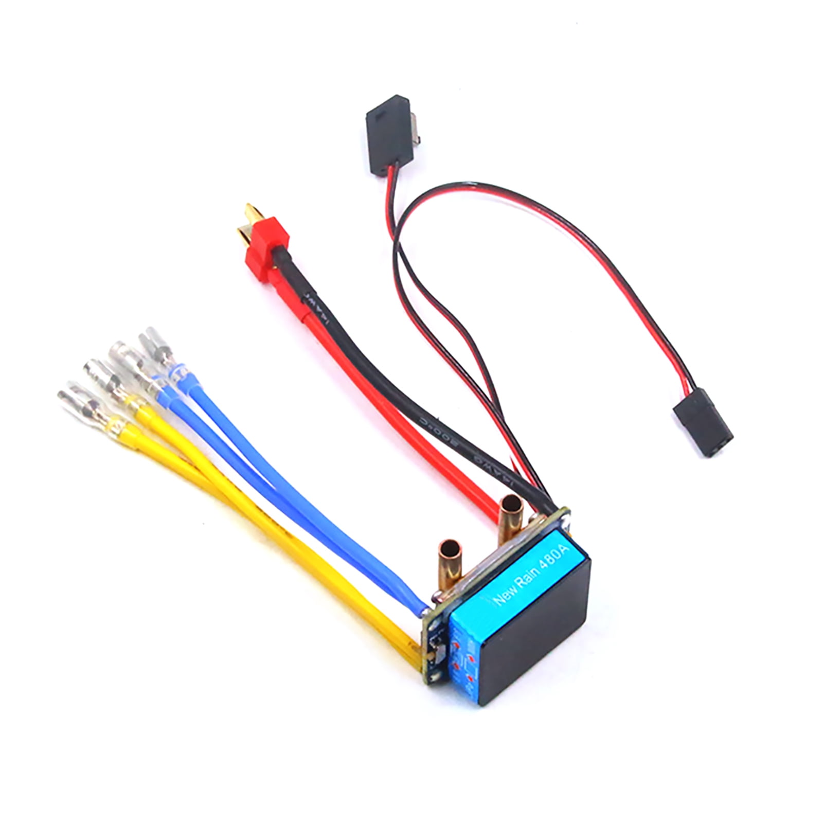 Brushed ESC Kit Dual Motor Water Cooling Brushed ESC Speed Controller ...