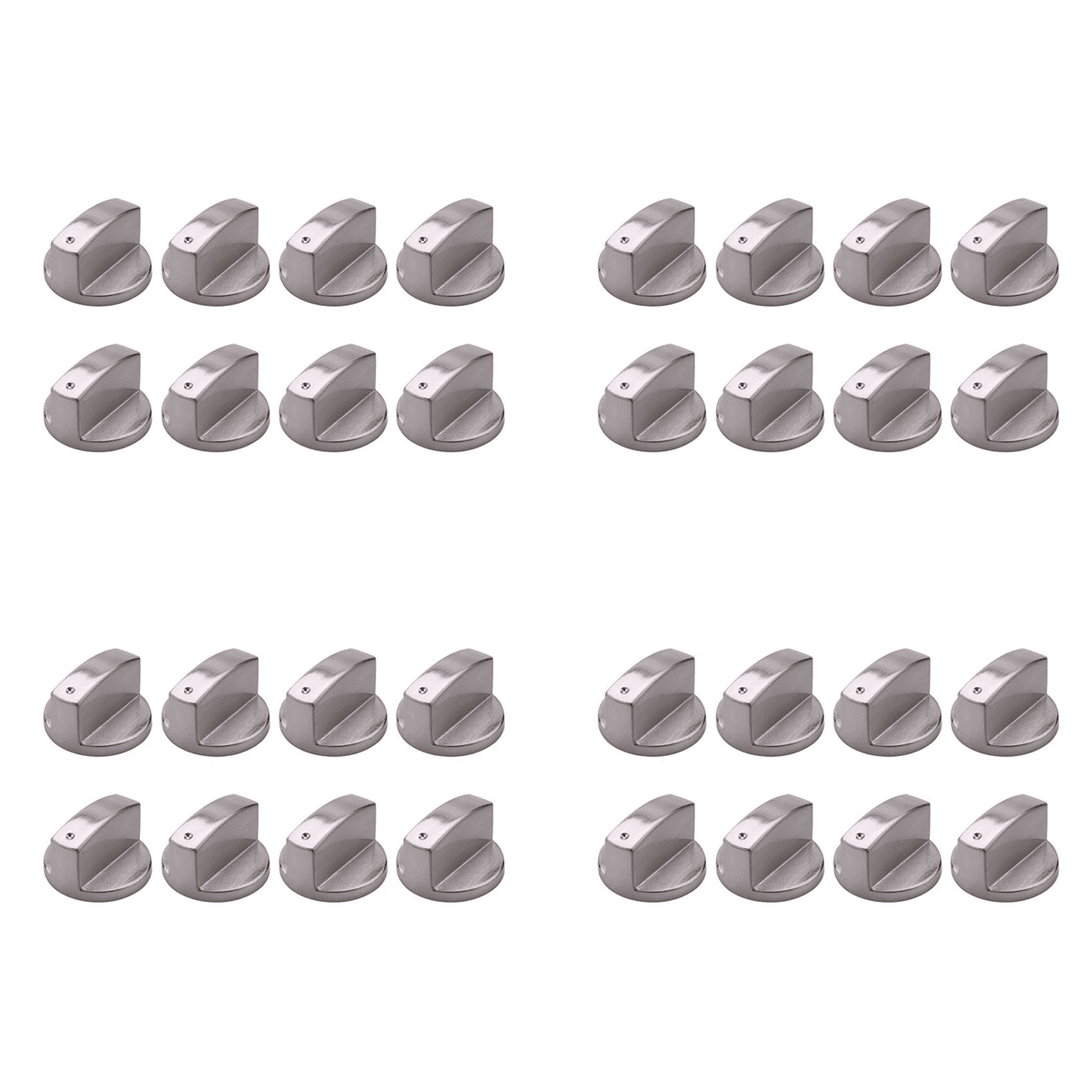 Brushed Gas Stove Knobs Cooker Control Switch Range Oven Knobs Cooktop ...