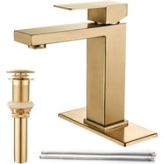 Ayna Decors Chrome Bathroom Sink Faucet Single Hole, Brass Single ...