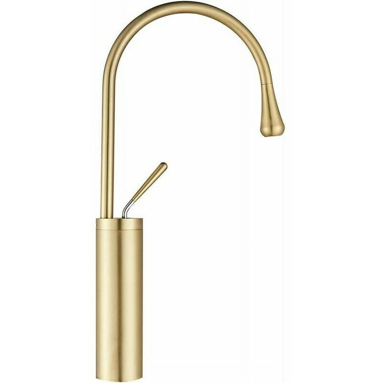 Brushed Gold Bathroom Sink Faucet, Honeycomb Bubblers Durable Brass ...