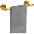 Brushed Gold 9-Inch Wall Mounted Hand Towel Bar Stainless Steel SUS304 ...