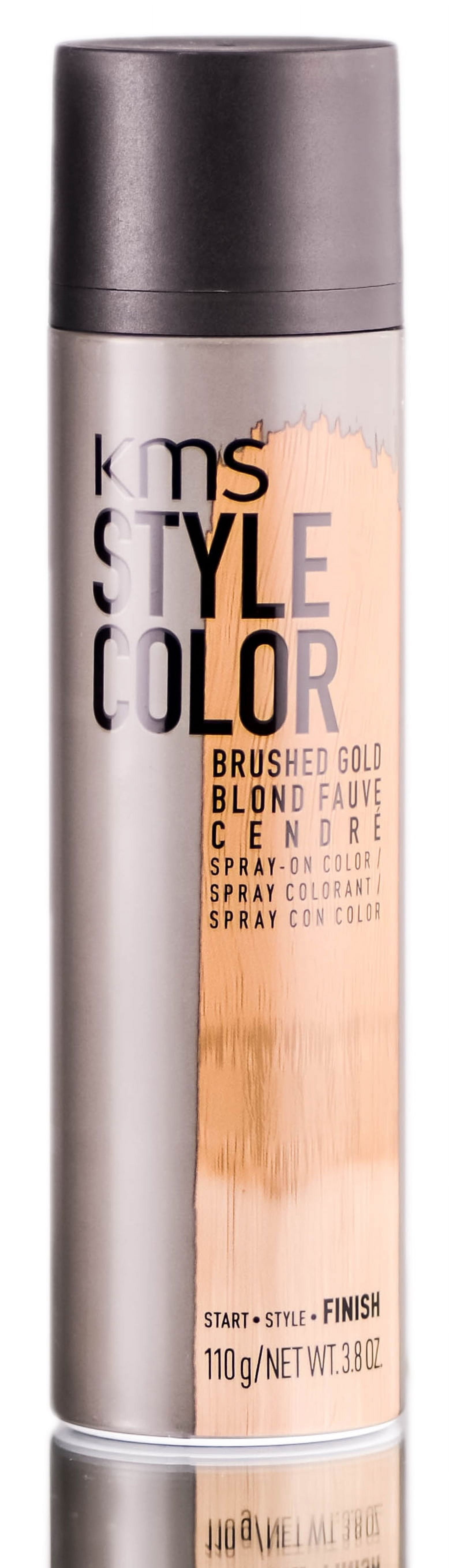 Brushed Gold , KMS Style Color Spray-On Color (3.8 oz) , hair scalp ...