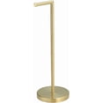 Brushed Gold Toilet Paper Holder Stand, SUS304 Stainless Steel Modern ...