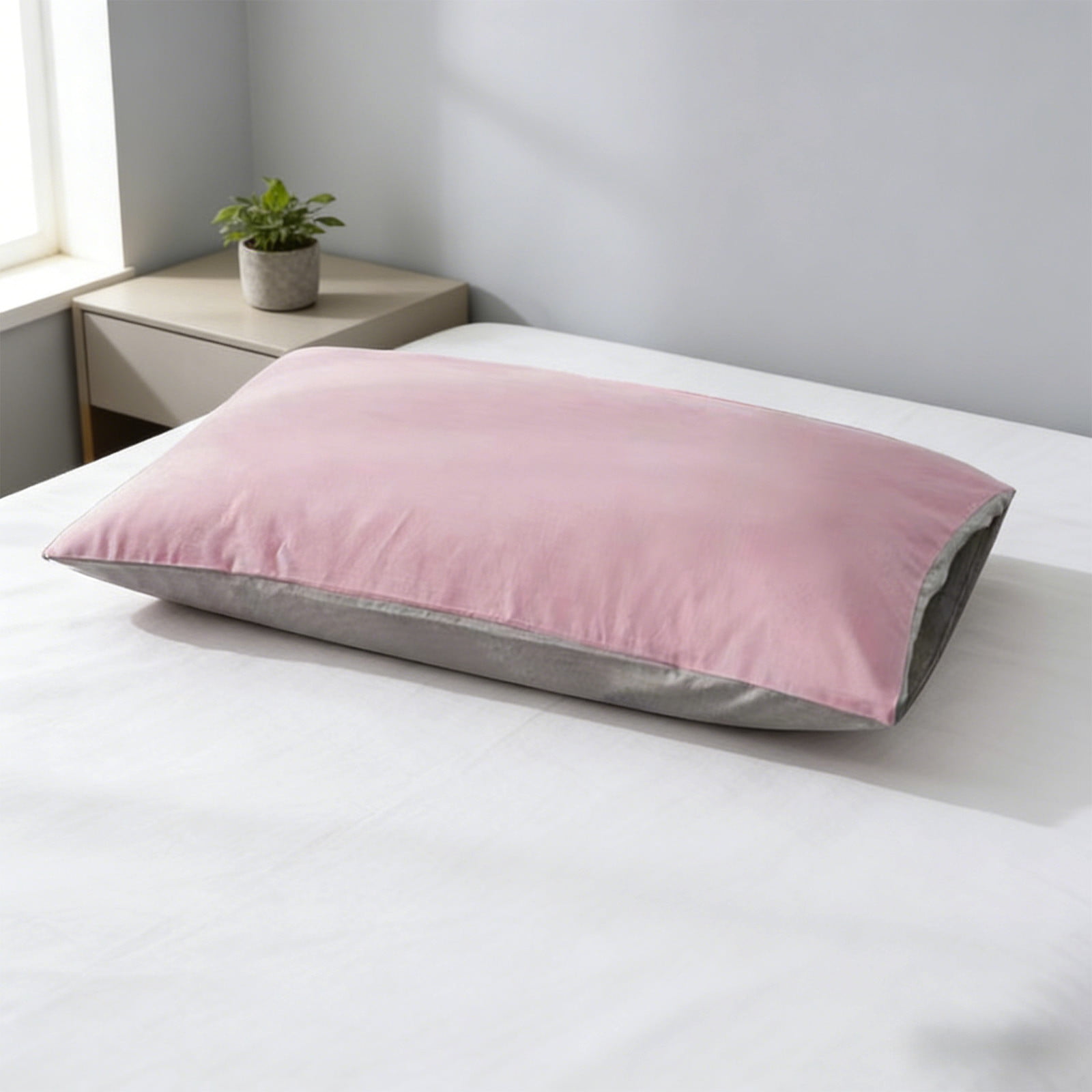 Brushed Microfiber Standard Pillowcase | Non-Slip Moisture Wicking ...