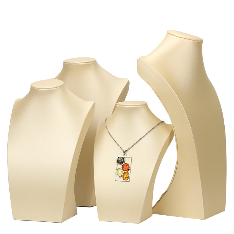Brushed Necklace Display Stand Pendant Necklace Jewelry Figure Neck ...