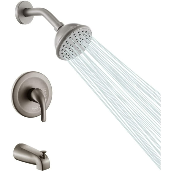 Brushed Nickel Shower Faucets