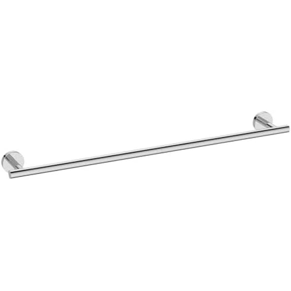 Brushed Nickel Towel Bar, 24-Inch Towel Rack for Bathroom Wall Mounted ...