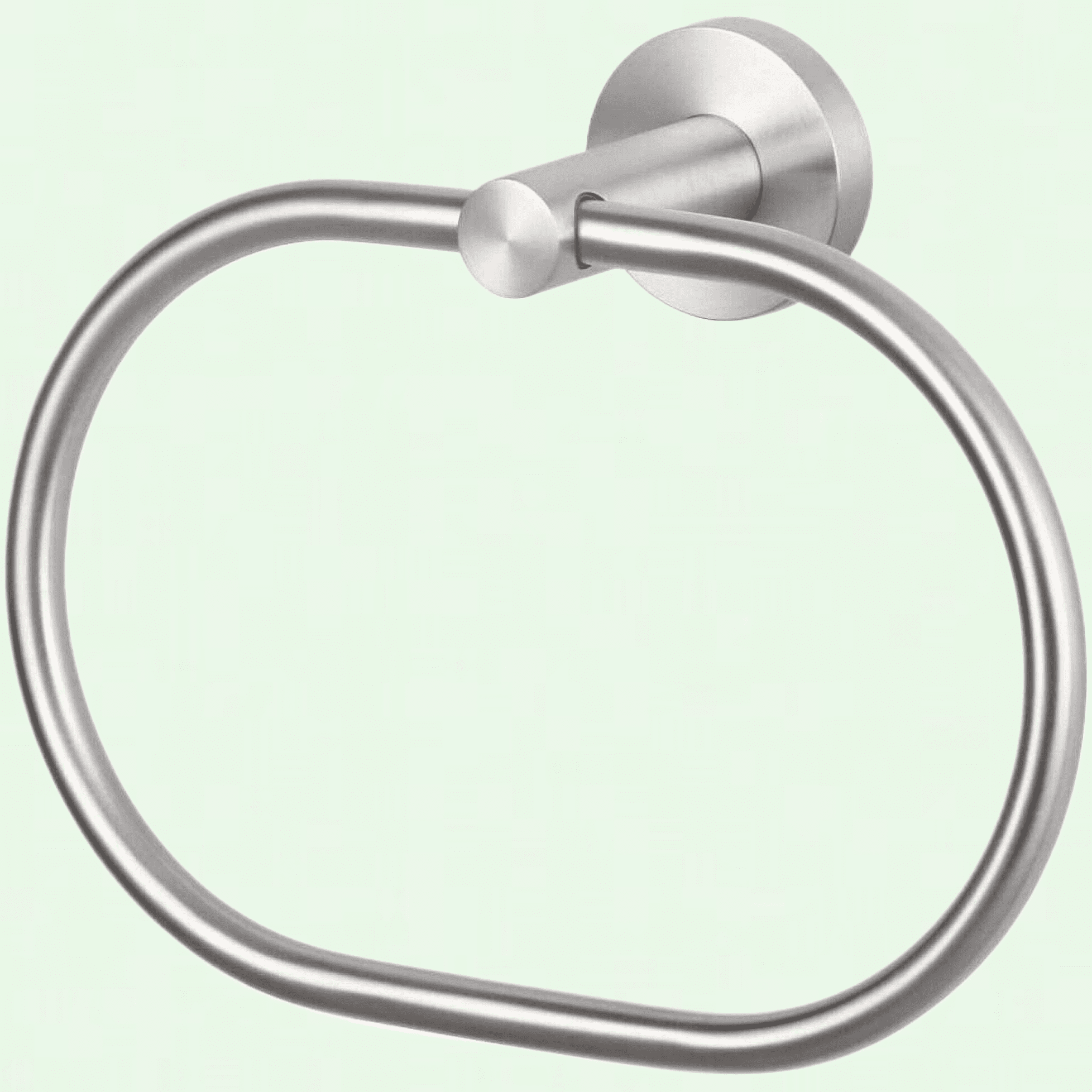 Brushed Nickel Towel Ring, SUS304 Stainless Steel Hand Towel Rack ...